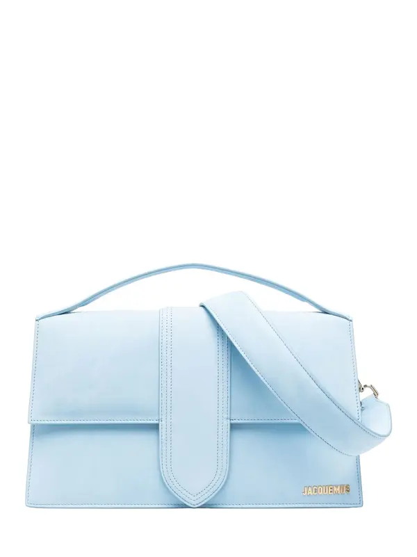 Jacquemus Le Bambinou Leather Tote - Blue