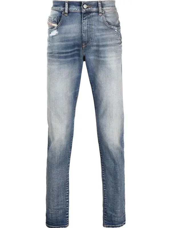 Diesel D-strukt Slim-cut Jeans - Blue