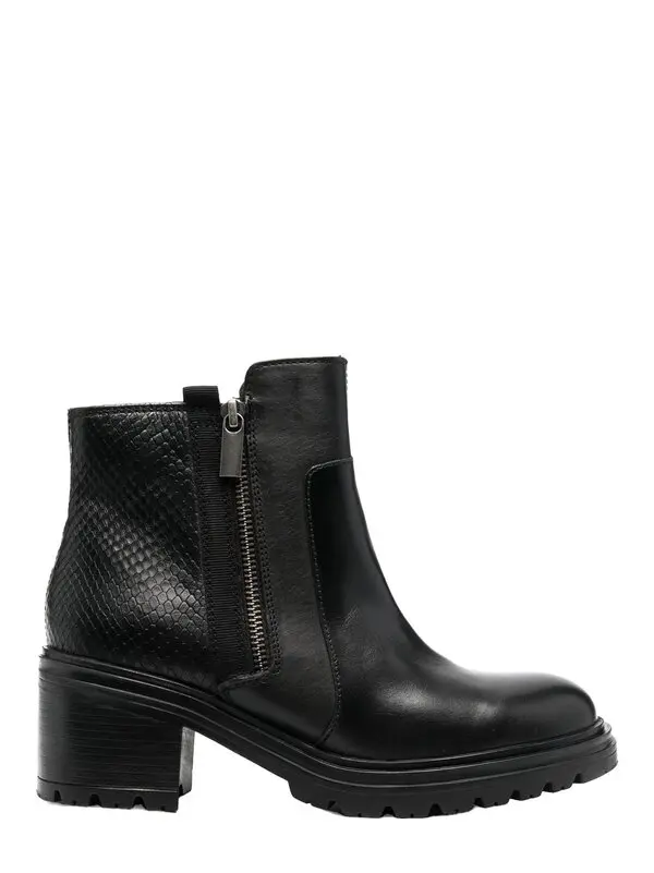Geox Damiana 60mm Ankle Boots - Black