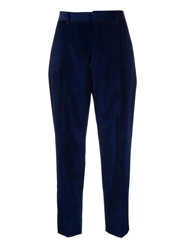 Woolrich Tapered Corduroy Trousers - Blue