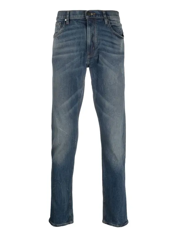 Michael Kors Faded Skinny Jeans - Blue