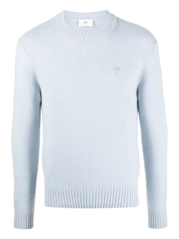 Ami De Coeur Cashmere Jumper - Blue