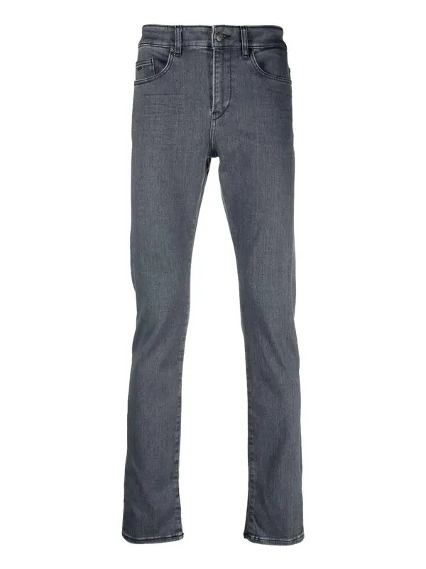 BOSS Skinny-cut Denim Jeans - Grey