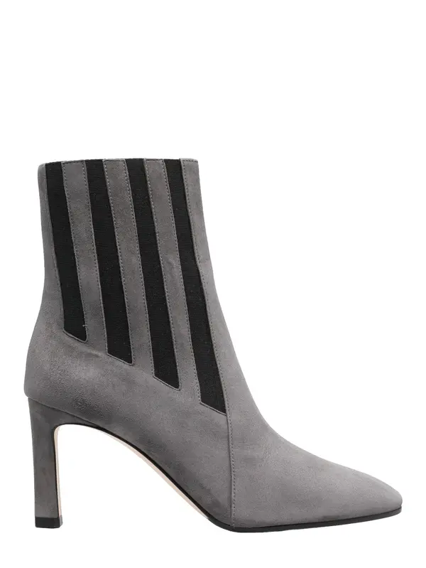 SERGIO ROSSI Two-tone Ankle Boots - Grey
