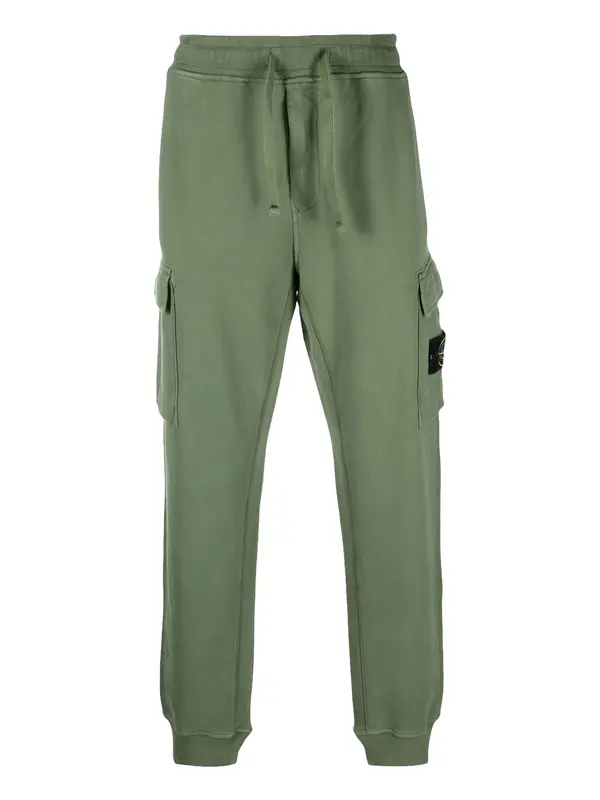 Stone Island Compass-badge Track Pants - Green