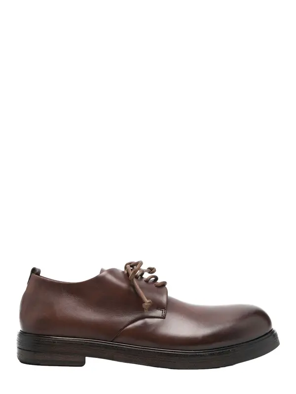Marsèll Zucca Zeppa Leather Derby Shoes - Brown