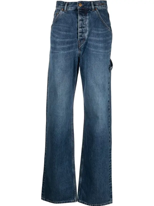 Chloé High-rise Wide-leg Jeans - Blue