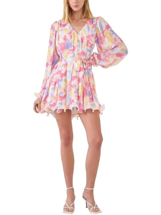 Endless Rose Tie-dye Mini Dress - Multi