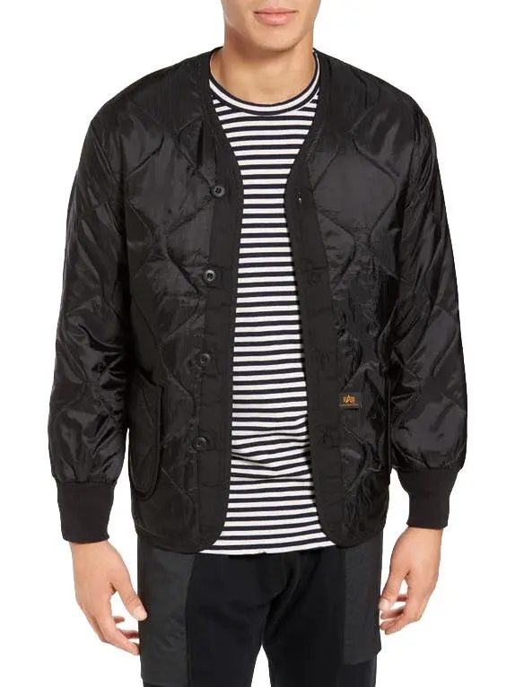 Alpha Industries Als/92 Liner Jacket - Black