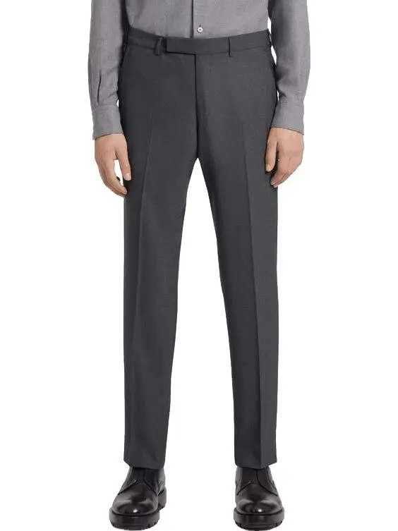 Zegna High Performance™ Wool Trousers - Grey