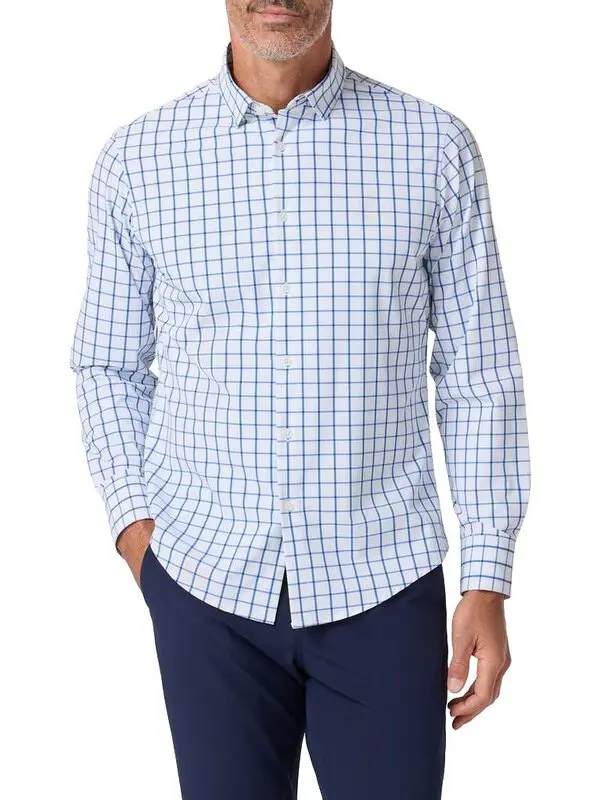 Mizzen+main Leeward No-tuck Button-up Shirt - White