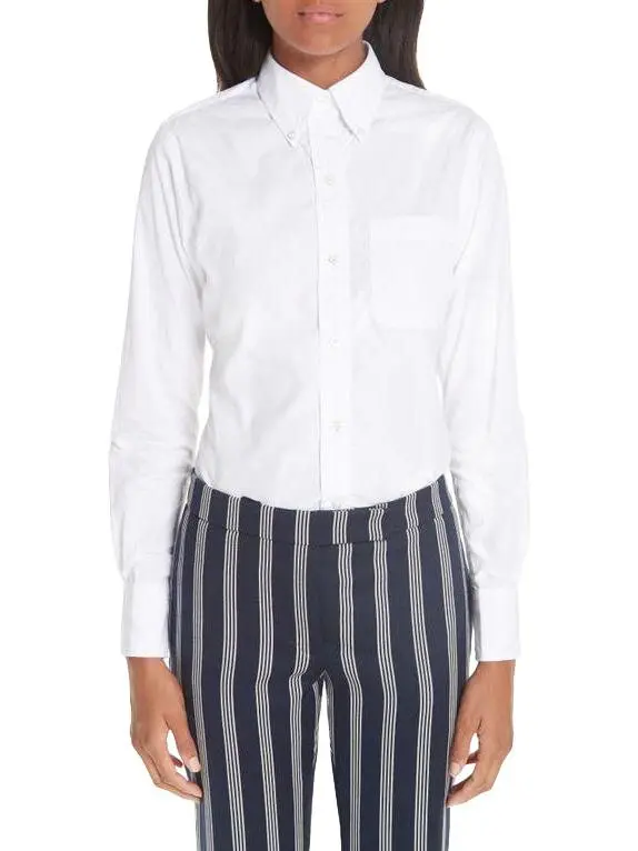 Thom Browne Cotton Shirt - White