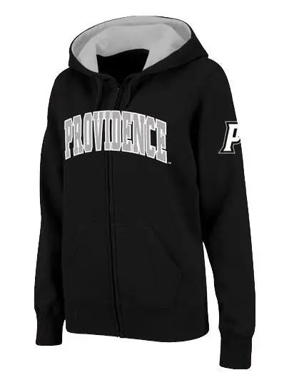 COLOSSEUM Providence Friars Arched Name Full-zip Hoodie - Black