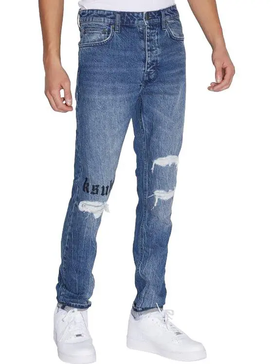 Ksubi Chitch Boneyard Kult Slim Fit Jeans - Denim