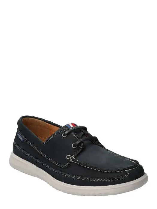 Mephisto Trevis Boat Shoe - Deep Blue