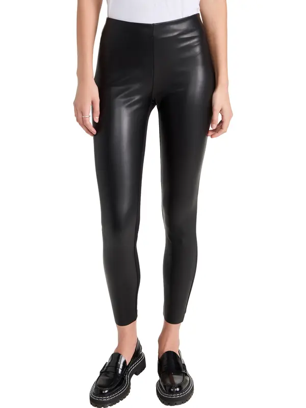 Wolford Jo Faux Leather Leggings - Black