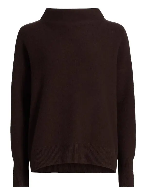Vince Funnelneck Cashmere Sweater - Truffle