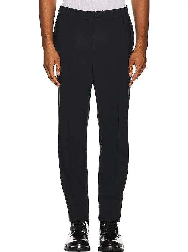 Theory Precision Ponte Curtis Pant - Black