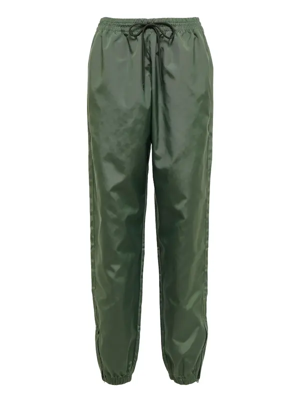 Wardrobe.NYC Spray Technical Track Pants - Green