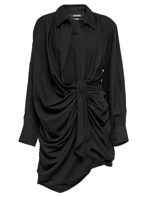 Jacquemus La Robe Bahia Minidress - Black