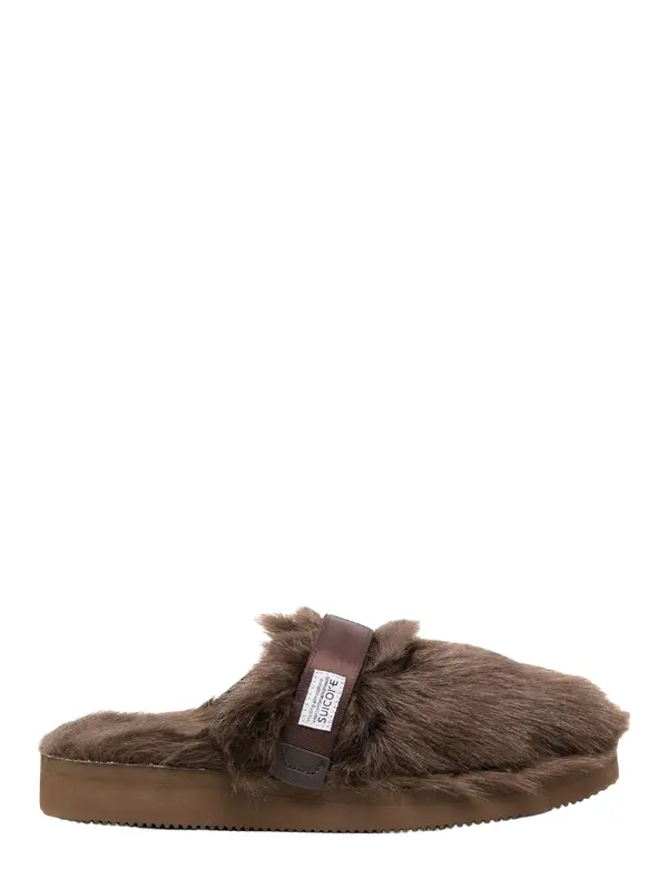 Suicoke Zavo Slippers - Brown