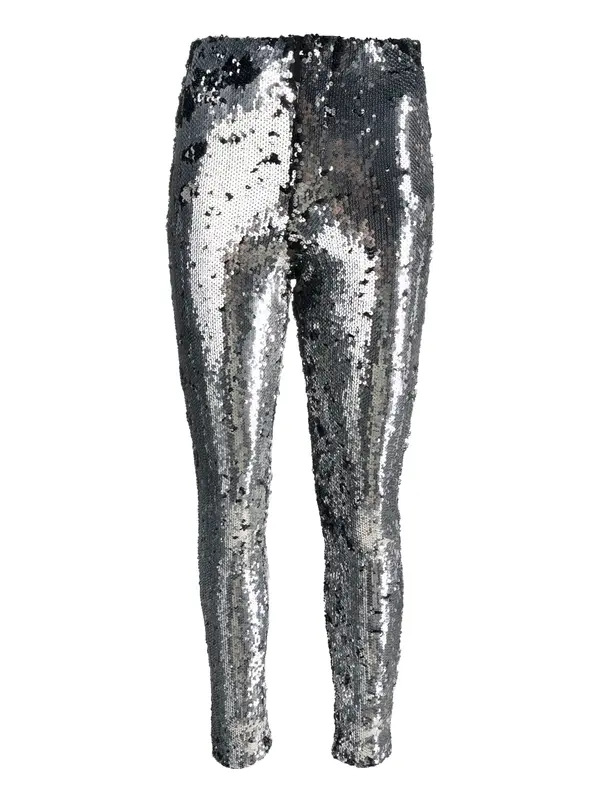 Isabel Marant Madillio Sequin Leggings - Black
