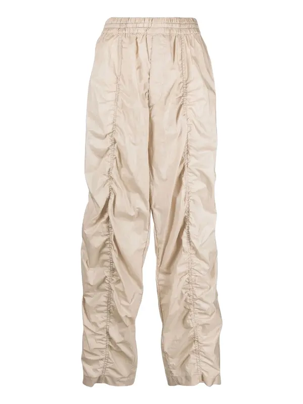 Isabel Marant Kimbra Ruched Track Pants - Neutrals