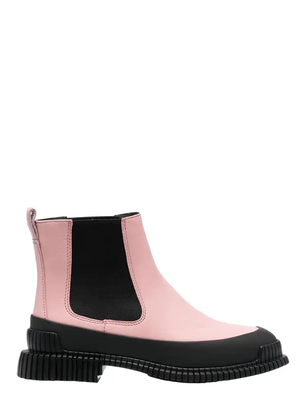 Camper Slip-on Ankle Boots - Pink