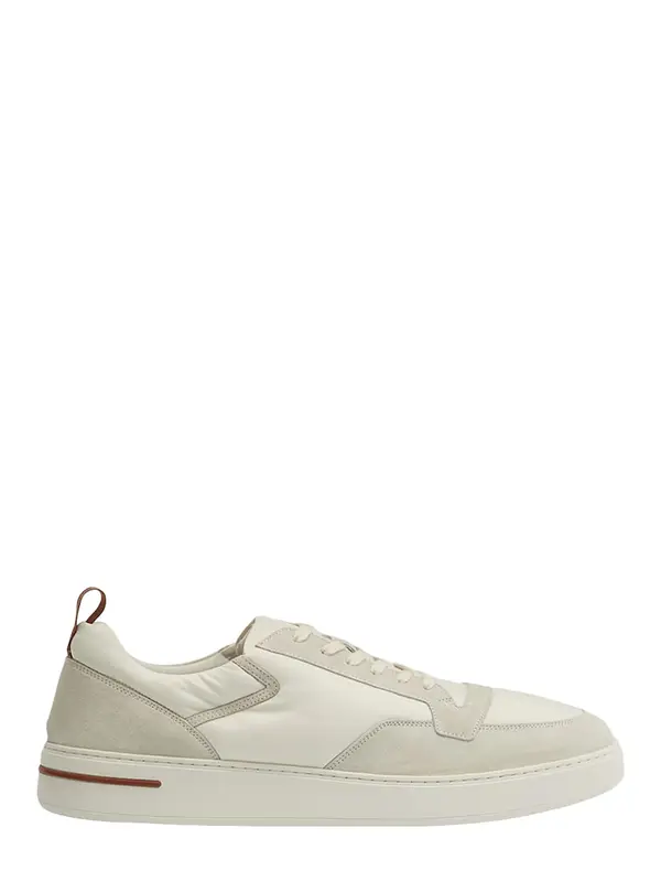 Loro Piana Newport Walk Water-repellent Sneakers - White