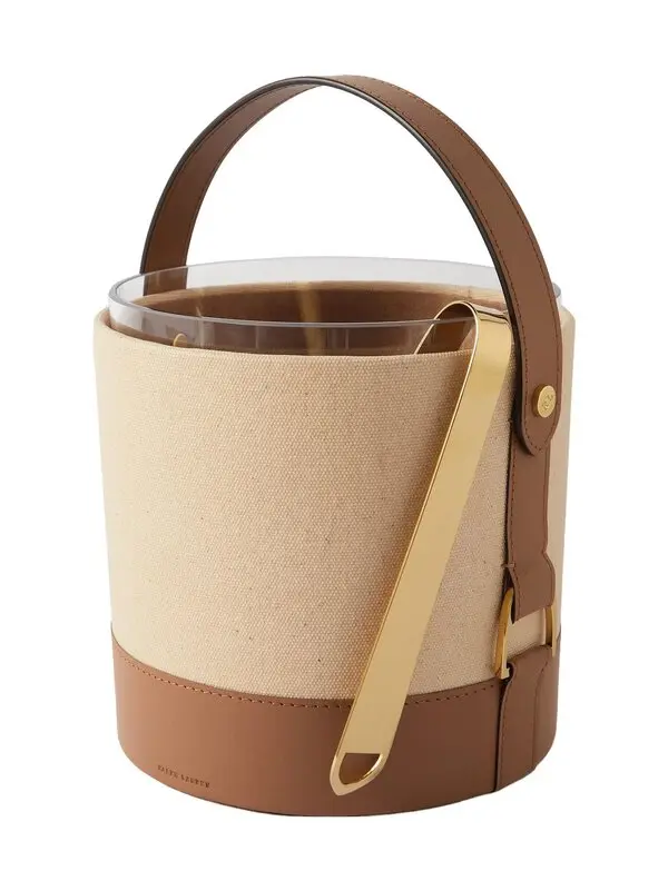 Ralph Lauren Garrett Ice Bucket - Brown