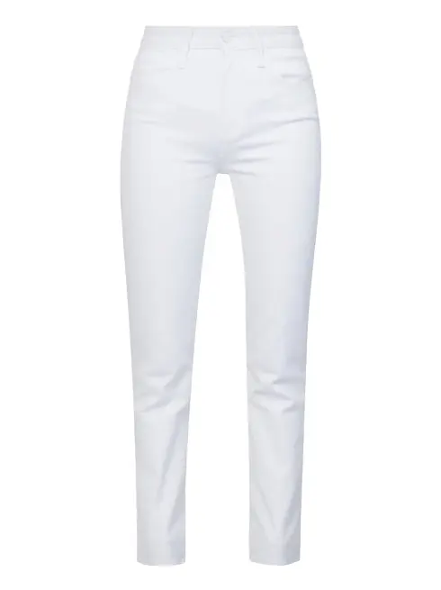Paige Cindy Slim-fit Mid-rise Jeans - Crisp White