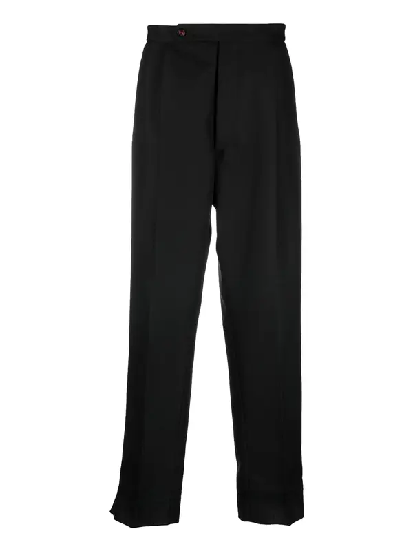 MAISON MARGIELA Tailored Mohair Trousers - Black