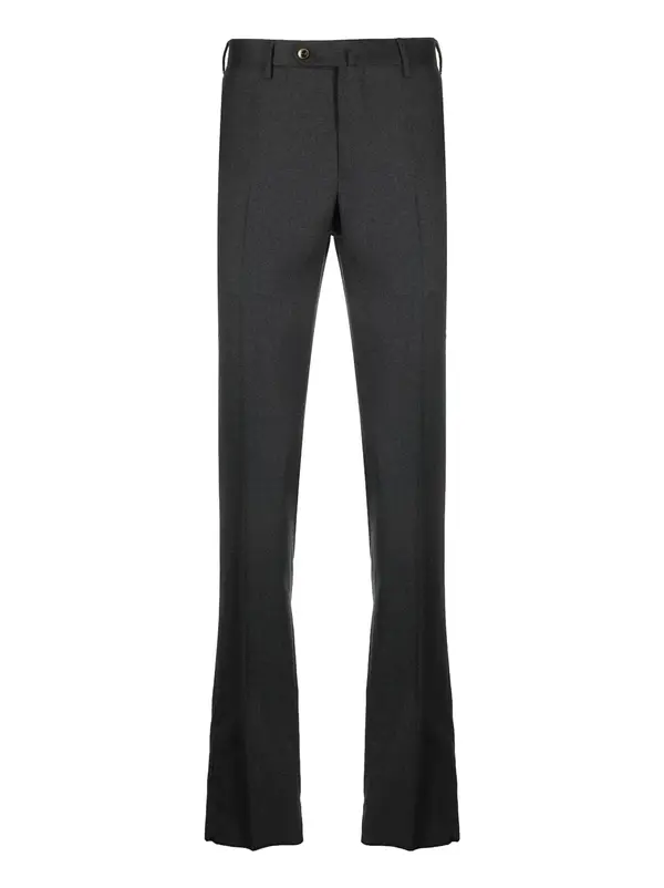 PT TORINO Slim-cut Tailored Trousers - Grey