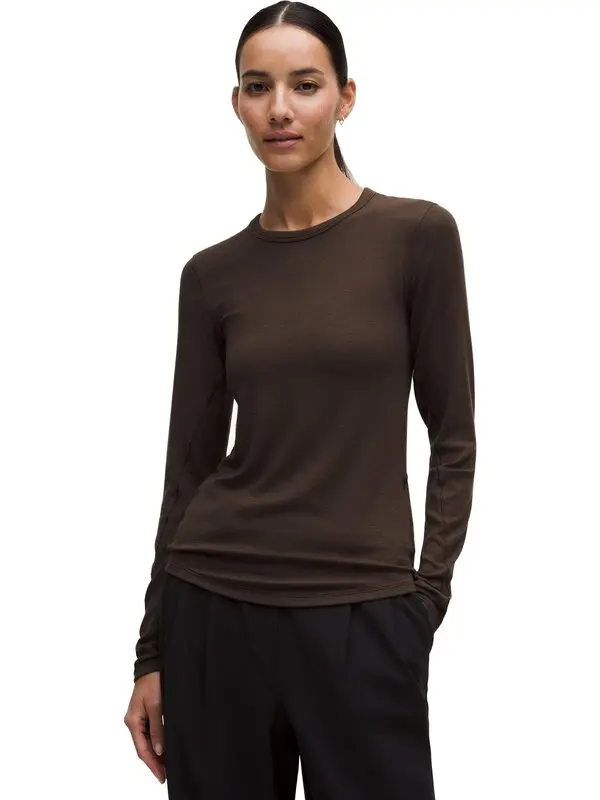 Lululemon Long-sleeve Shirt - Walnut Crunch