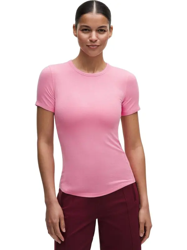 Lululemon Hold Tight Short-sleeve Shirt - Candy Cloud