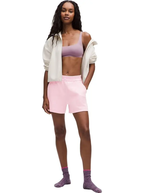 Lululemon Softstreme High-rise 4" Short - Pink Organza
