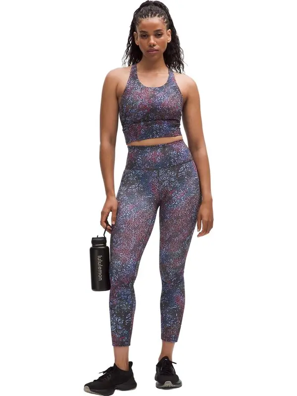 Lululemon Wunder Train Contour Fit High-rise Tight 25 - Cosmic Leopard Multi
