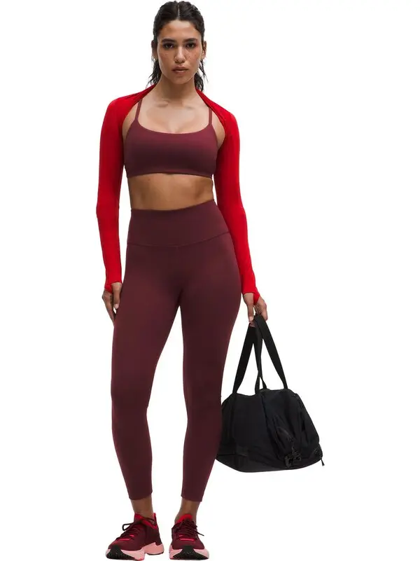 Lululemon Wunder Train Contour Fit High-rise Tight 25 - Burgundy Bay