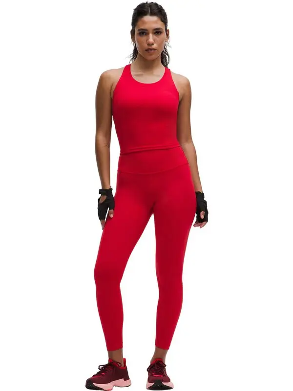 Lululemon Wunder Train Contour Fit High-rise Tight 25 - Oxford Red