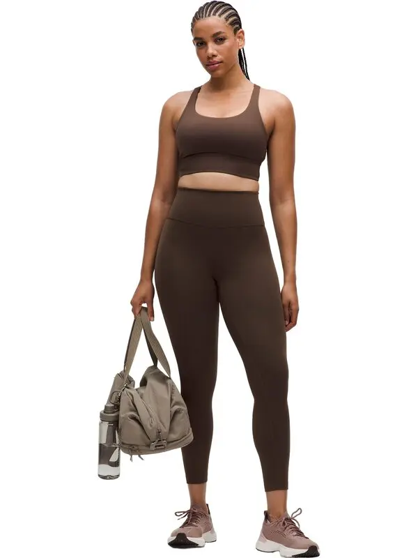 Lululemon Wunder Train Contour Fit High-rise Tight 25 - Walnut Crunch