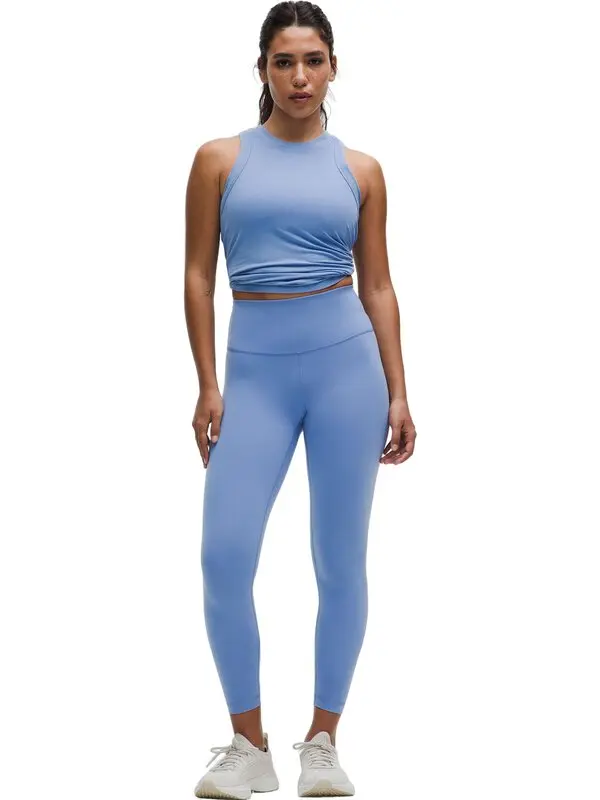 Lululemon Wunder Train Contour Fit High-rise 28" Tights - Prep Blue
