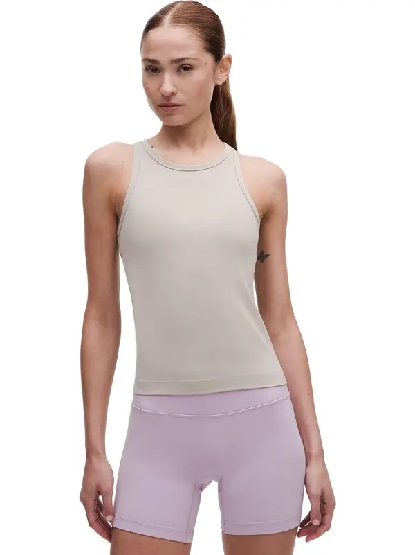 Lululemon Racerback Tank Top - Downtown Tan