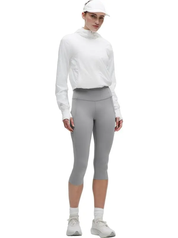 Lululemon Fast And Free High-rise 19" Crop - Rhino Grey