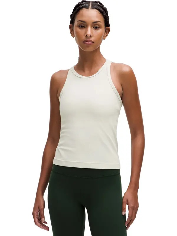 Lululemon Align™ Waist-length Racerback Tank Top - Bone