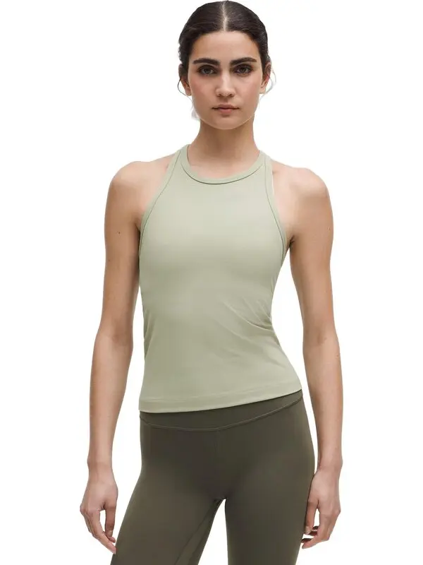Lululemon Align™ Waist-length Racerback Tank Top - Fog Green