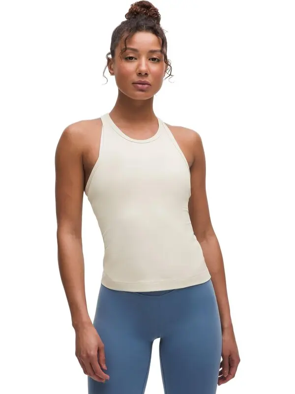 Lululemon Align™ Waist-length Racerback Tank Top - Light Ivory
