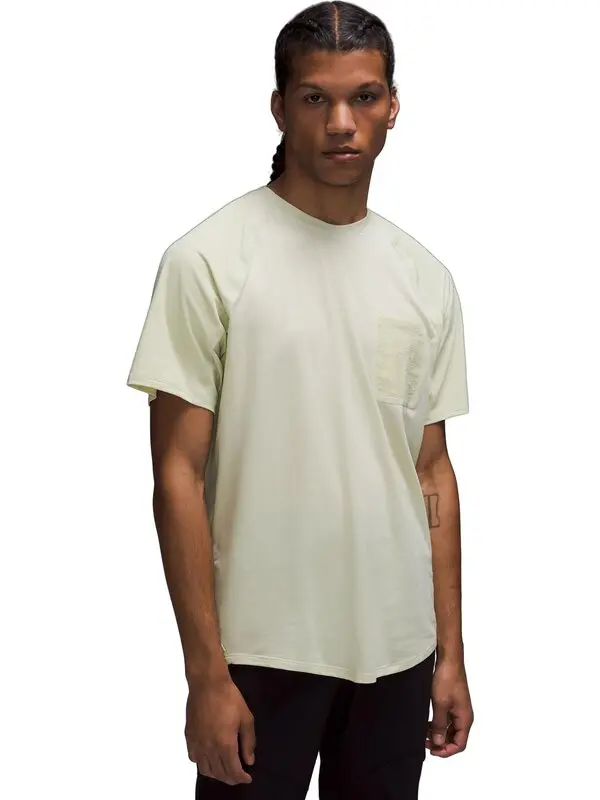 Lululemon Ventilated Hiking Short-sleeve Shirt - Dewy