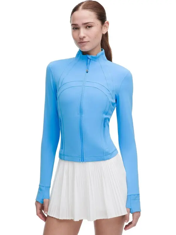 Lululemon Define Cropped Jacket - Ocean Wave
