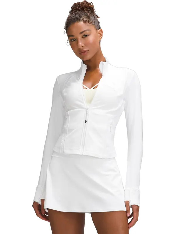 Lululemon Define Cropped Jacket - White