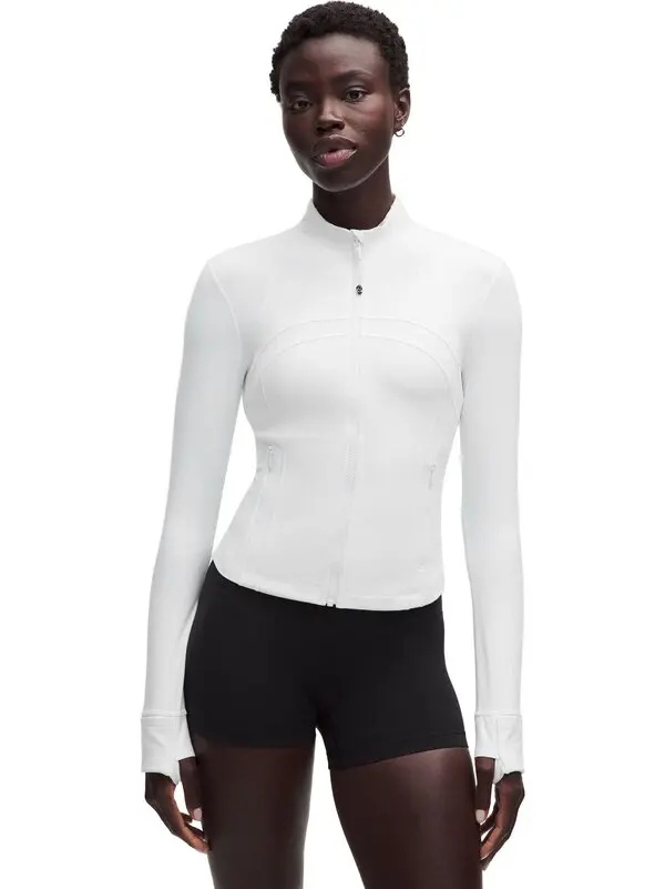 Lululemon Define Cropped Jacket - White